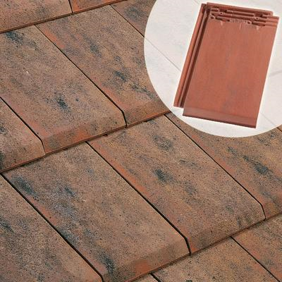 Tuile Alpha 10 double emboîtement pureau plat - chevreuse