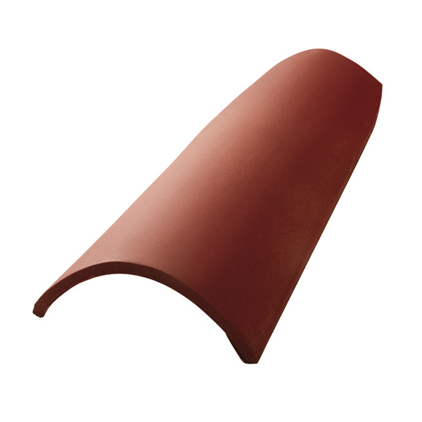 Tuile Canal Midi en couvert et/ou courant - Rouge vieilli