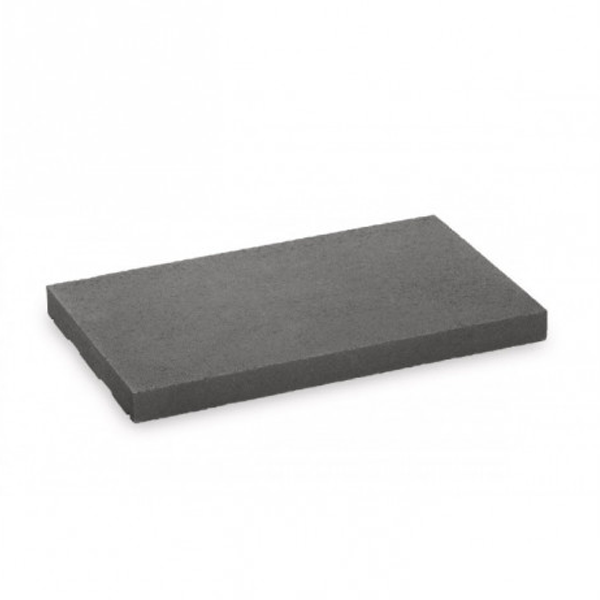 Chaperon de mur plat en béton - Noir anthracite - 50,0 CM x 30,0 CM x 4 ...