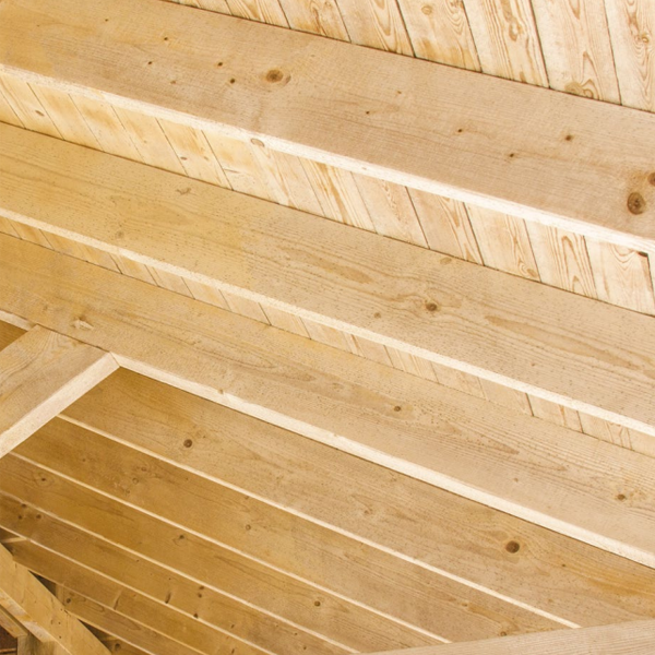 Volige mi-bois en douglas non traité - 18 MM x 185 MM x 4 M