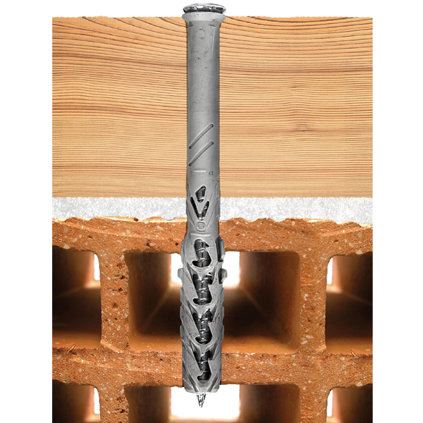 Cheville frapper B-Long Xtrem Spit vis tête fraisée inox A4 8x80 mm x50