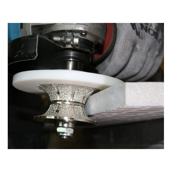 Meule façonnage demi-ronde Diam Industries MF22-N - M14 - hauteur 22 mm