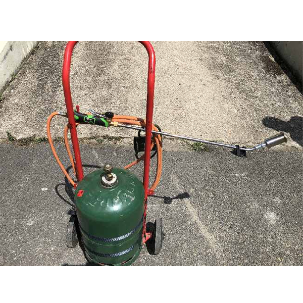 Désherbeur chalumeau thermique écologique Gaz butane 37 Kw Tuyau 4.5m