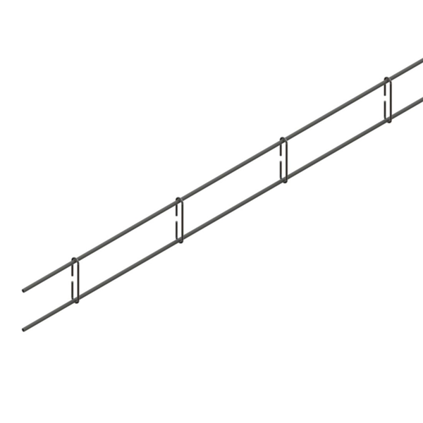 Armature de chaînage en épingle E40 - Maille 40 CM - Dim. 4x10 cm - 2 ...