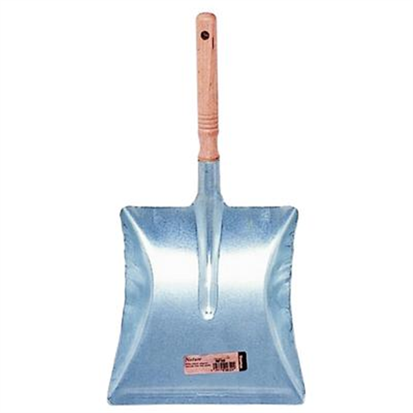 Pelle ménage en métal avec manche bois Brosserie Thomas