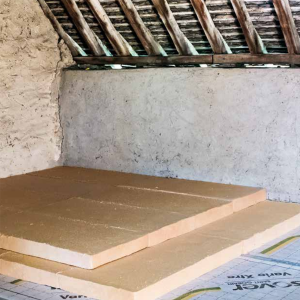 Panneau fibre de bois Isonat Flex 55 - R = 4,00 m².K/W - 1,22 M x 0,58 M - ép. 145,00 MM