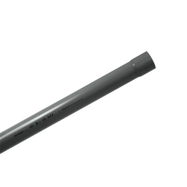 Tube d'évacuation des eaux usées Wavin en PVC - NF E et NF Me - 160 MM x 4 m