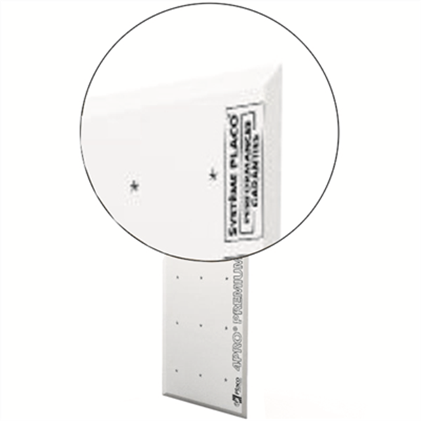 Plaque de plâtre 4PRO® PREMIUM BA13 Placo® - Spéciale Plafond 4 bords ... Plaque de plâtre 4PRO® PREMIUM BA13 Placo® - Spéciale Plafond 4 bords ...