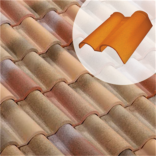 Tuile de rive à rabat côté droit - Romane Réno 7RR - Castelviel