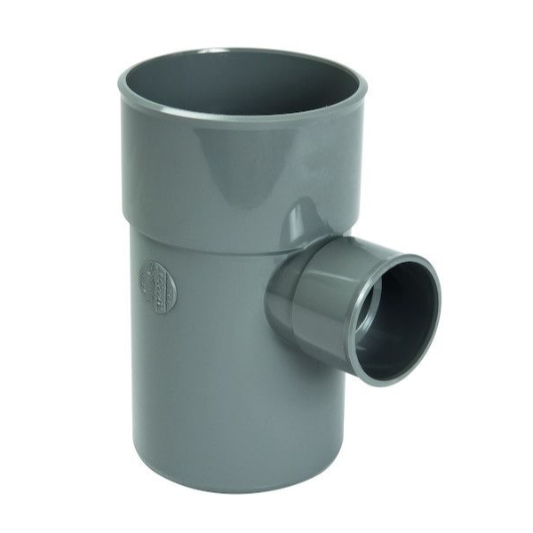 Embranchement simple mâle/femelle - Diamètre 100/40 mm - Degré angle 87 ...