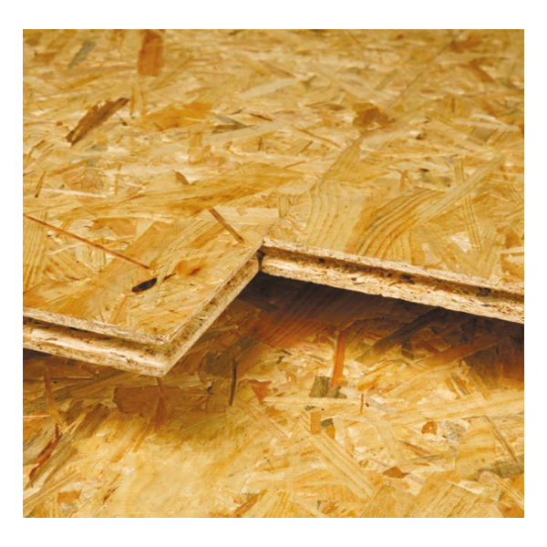 Dalle OSB3 CE2+ à 4 bords rainurés et languetés - 2500 MM x 625 MM x 22 MM