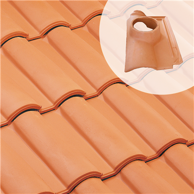 Tuile à douille Romane - Diam. 125