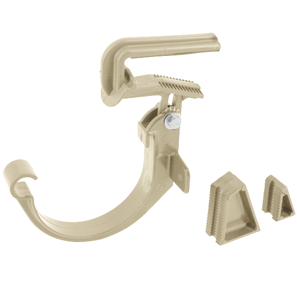 Crochet de couverture ondulée Nicoll GO4 pour gouttière LG16 - Sable