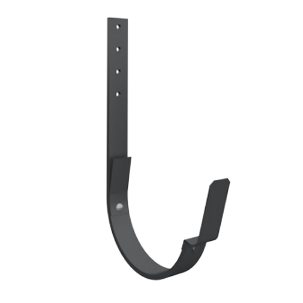 Crochet de gouttière développé 333 MM Lindab K21 pour chevron - Gris ...