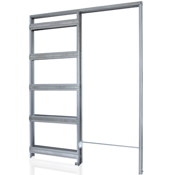 Châssis à galandage Gypso pour porte coulissante - 80 CM x 203 CM