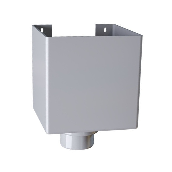 Boîte à eau MEP BXC810 pour tuyaux de 80 ou 100 mm - PVC Gris