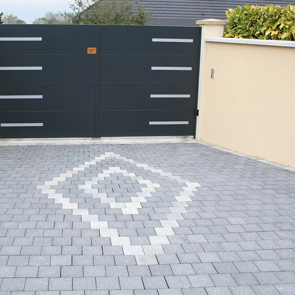 Pavé béton brut décoratif - Lavardin - Pierre - 15 CM x 15 CM - Ép.60 MM