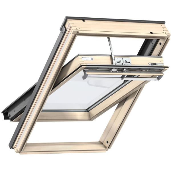 Fenêtre de toit motorisée Velux GGL Integra Solar tout confort SK06 ...