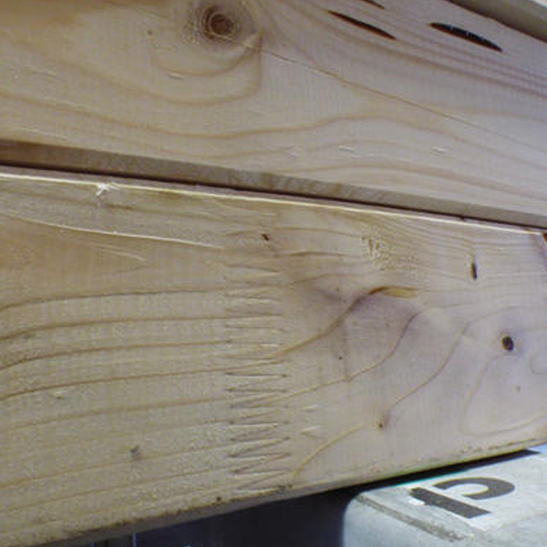 Bois massif abouté KVH - Sapin traité Classe 2 incolore - 100 x 220 mm ...