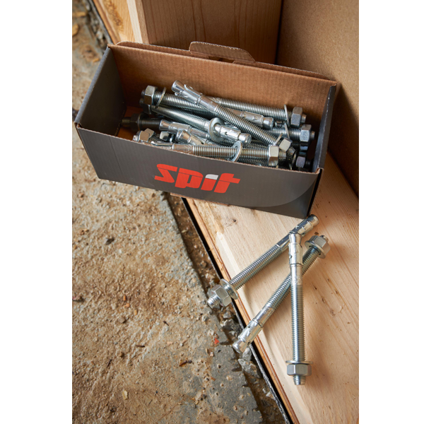 Goujon ancrage Fix Z Xtrem Spit béton fissuré non fissuré 16x145mm x10