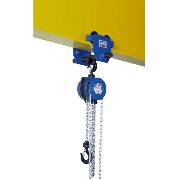 Palan manuel à chaîne Tralift CMU 2000kg 2 brins hauteur levée 3m Tractel