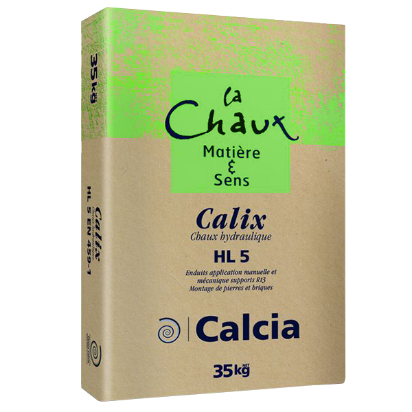 Chaux hydraulique Calix HL 5 Calcia - Sac de 35 kg