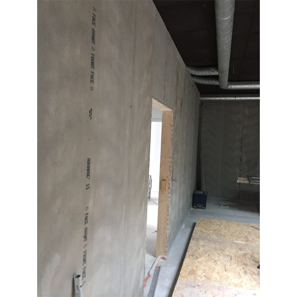 Plaque ciment hydrofuge - Aquaroc - 3,00 M x 1,20 M - ép. 13,0 MM