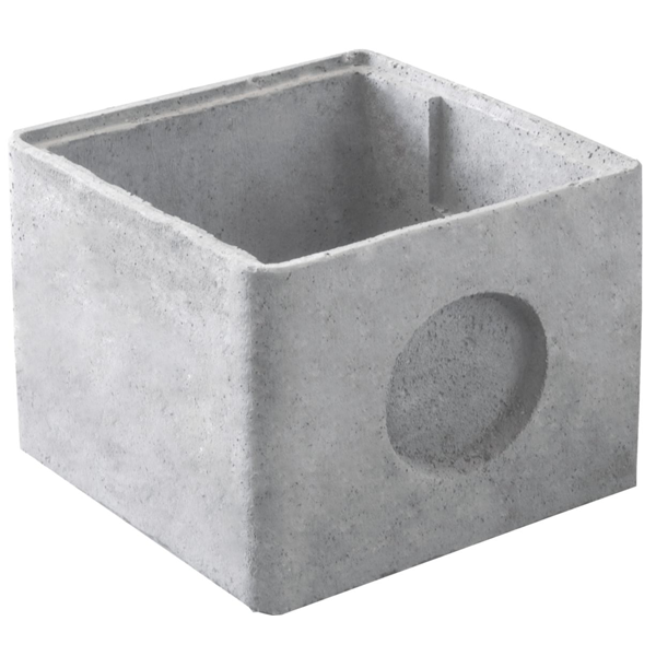 Regard d'eaux pluviales RM40 en béton - 40 x 40 x 30 CM