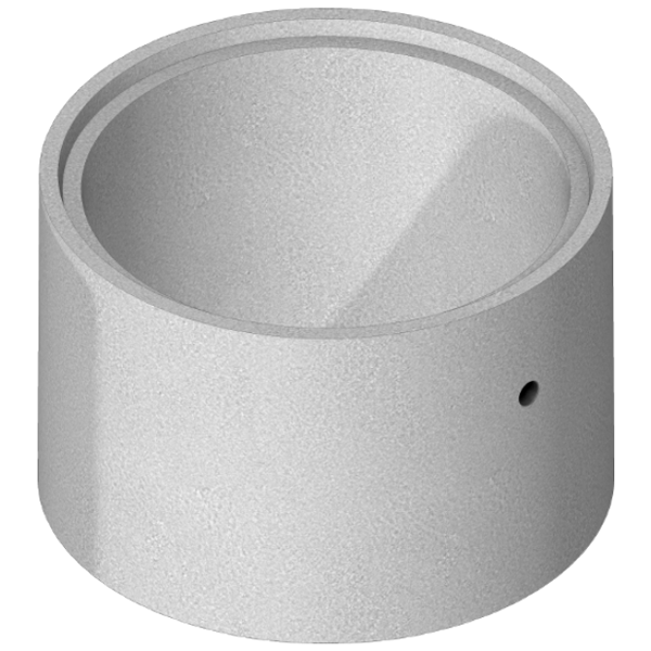 Buse de puit pleine à emboîtement - 600 MM x 800 MM