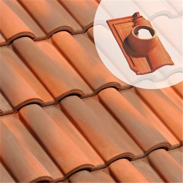 Tuile à douille en terre cuite - Méridionale Poudenx - Diamètre 120 mm ...