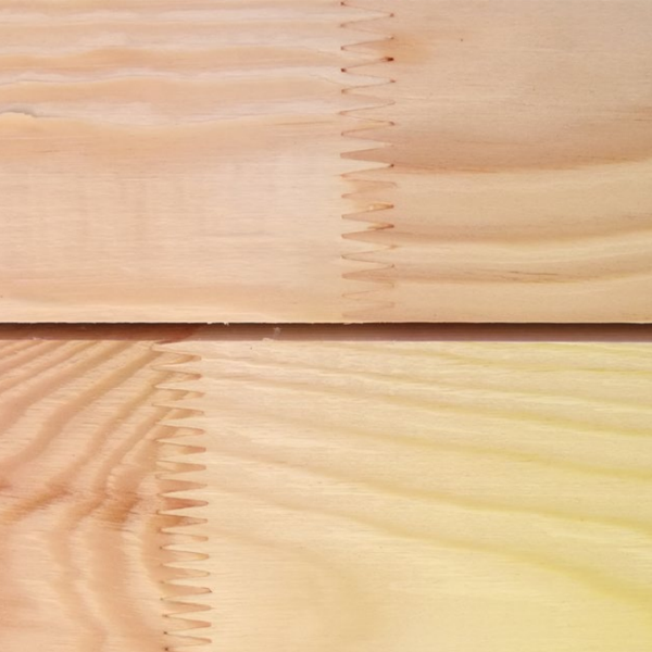 Bois massif abouté KVH en douglas - classe 2 incolore - C24 - 100 x 80 ...