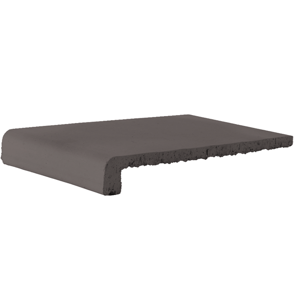 Appui de fenêtre Occitan en terre cuite anthracite - 350 MM x 200 MM x ...
