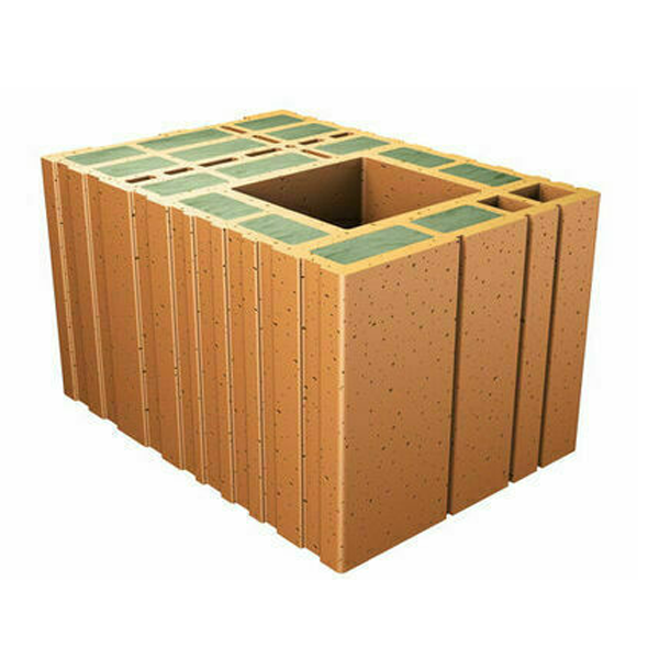 Brique poteau auto-isolante pour chaînage vertical - Climamur 30 ...