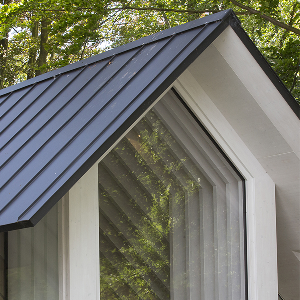 Kit de faîtage ventilé en zinc G3 VMZINC Naturel - 10 mètres