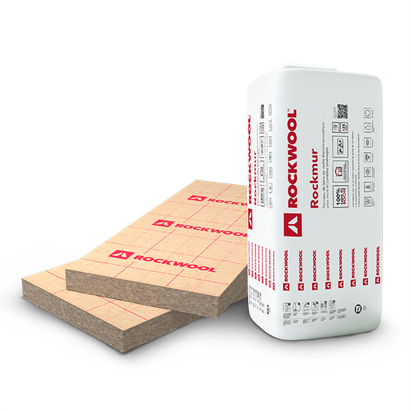 Isolant laine de roche murs intérieurs - Rockmur Kraft - ép. 160 MM R=4 ...