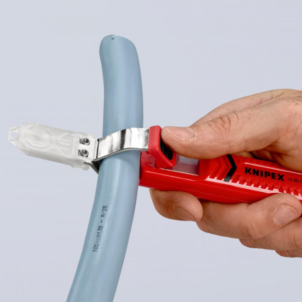 Outil dégainer Knipex câbles ronds standard Lame scalpel Longueur 165mm