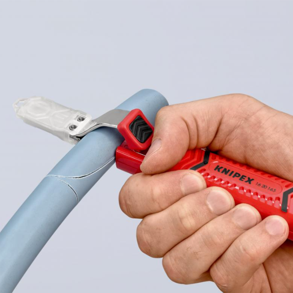 Outil dégainer Knipex câbles ronds standard Lame scalpel Longueur 165mm