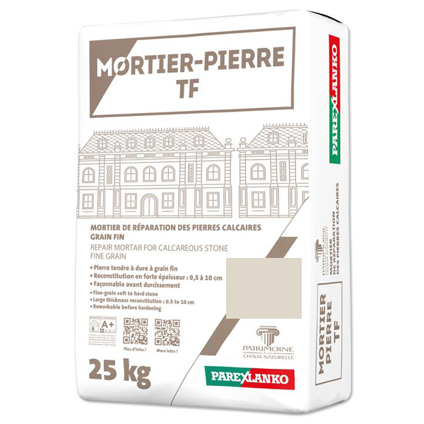 Mortier de réparation des pierres calcaires 0,5 à 10 cm - Mortier ...