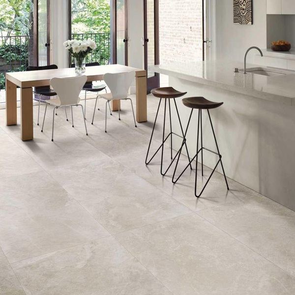 Carrelage grès cérame émaillé rectifié Realstone Slate - 75,0 CM x 75,0 ...