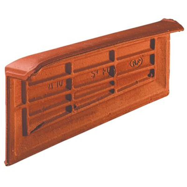 Tuile de rive gauche en terre cuite - Delta 10 Ste Foy - Vieilli nuancé ...