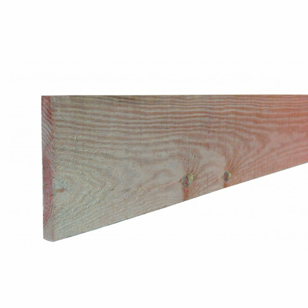 Volige brute calibrée en Pin - Traitée Classe 4 Marron - 18 x 200 mm ...