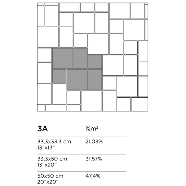 Carrelage sol extérieur Timestone Grip Beige - 50 CM x 33,3 CM - ép.9 MM