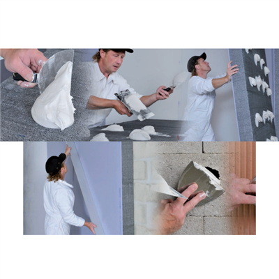 Mortier adhésif pour plaques de plâtre et isolants - Map Formule+ - sac ...