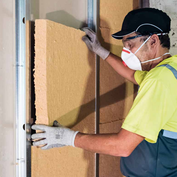 Panneau fibre de bois Isonat Flex 55 - R = 5,55 m².K/W - 1,22 M x 0,60 M - ép. 200,00 MM