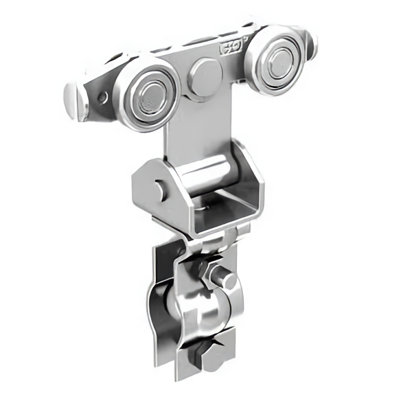 Chariot à support oscillant pour câble 10 à 25 mm Mantion 2432R