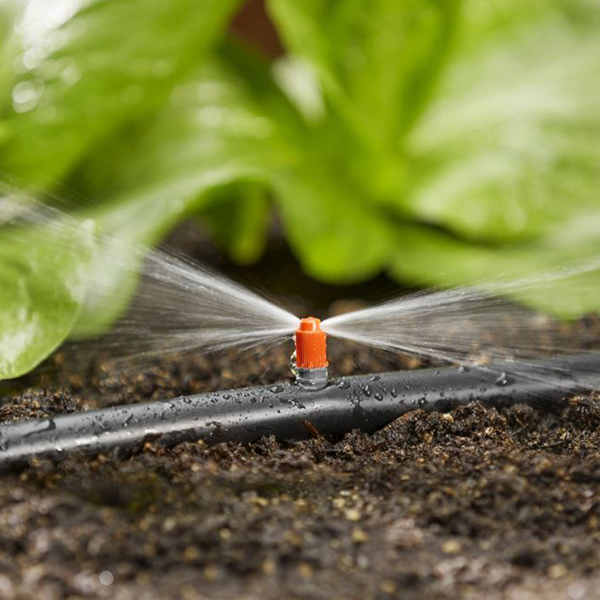 Micro-asperseur arrosage plates-bandes pluie fine - Gardena - 5,5 m - x5