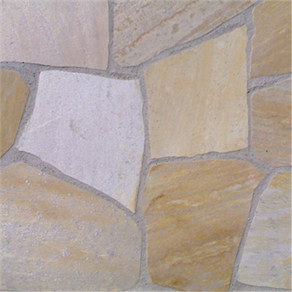 Pierres naturelles Quartzite Brésil - pose en Opus incertum - Ép. 1,5 à ...