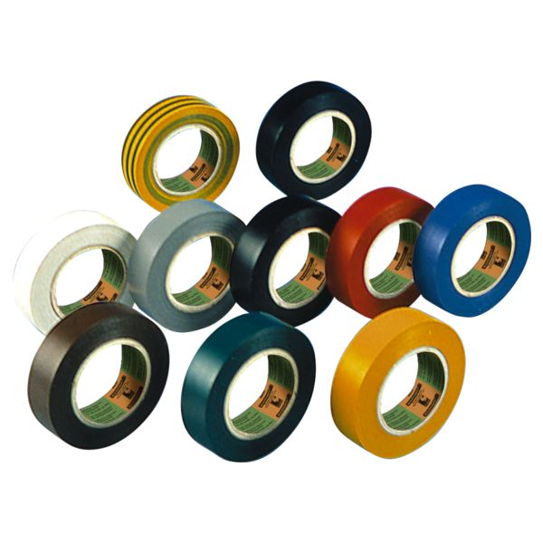 Ruban adhésif PVC électrique 6022 Barnier Scapa - Largeur 15 mm ...